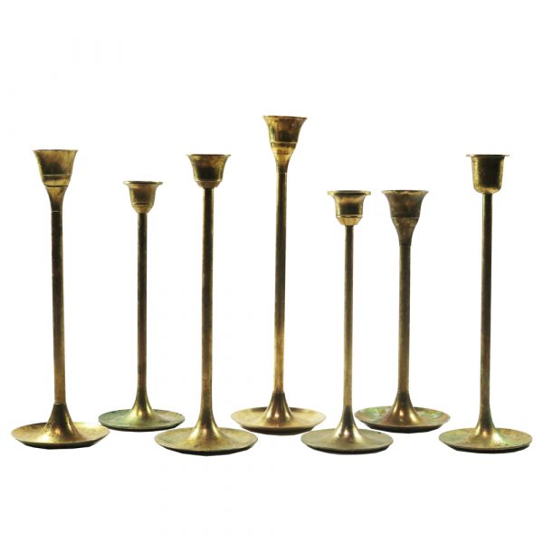 Vintage MCM Brass Candlestick – The Confetti Studio