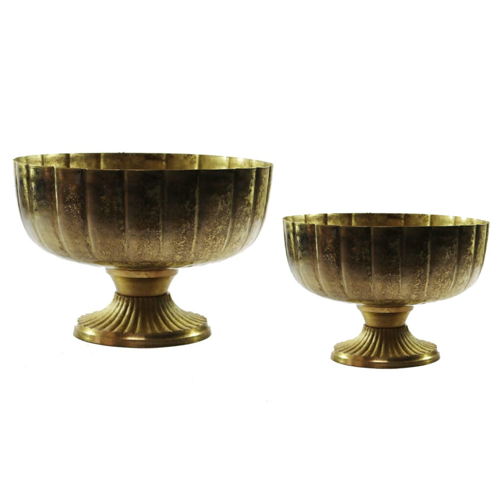 Rita Brass Compote – The Confetti Studio