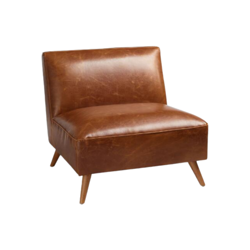 Cody Leather Chair – The Confetti Studio
